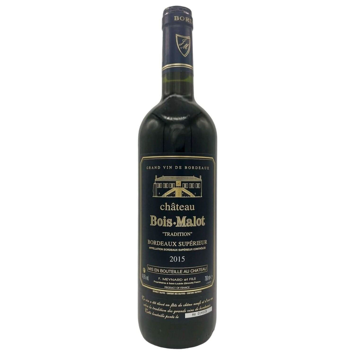 Chateau Bois Malot Rouge "Tradition", Bordeaux, France – The Wine Engine